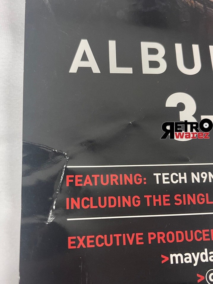 !Mayday! - Take Me To Your Leader Promo Poster 11x17” Tech N9ne Mayday ...