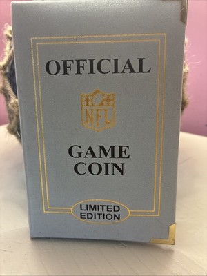 Official NFL Game Coin 2013 Mint Condition. Silver Minted Gold Plated ...