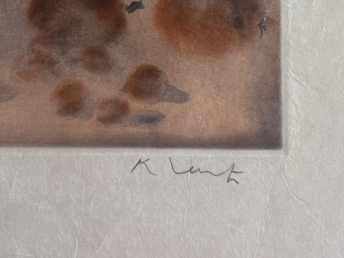 Listed Indian Artist KAIKO MOTI Signed Etching / Aquatint Still Life Of ...