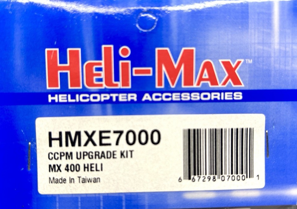 Heli-Max HMXE7000 CCPM Upgrade Kit for MX400 Heli New in Package | eBay