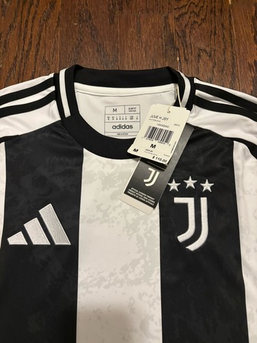 adidas Juventus 24/25 Home Soccer Jersey Men's Medium IS8002 | eBay