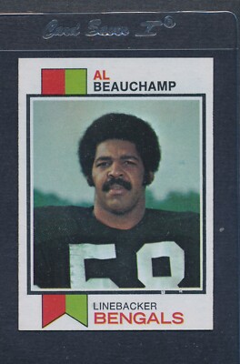 1973 Topps #337 Al Beauchamp Bengals NM *1788 | eBay