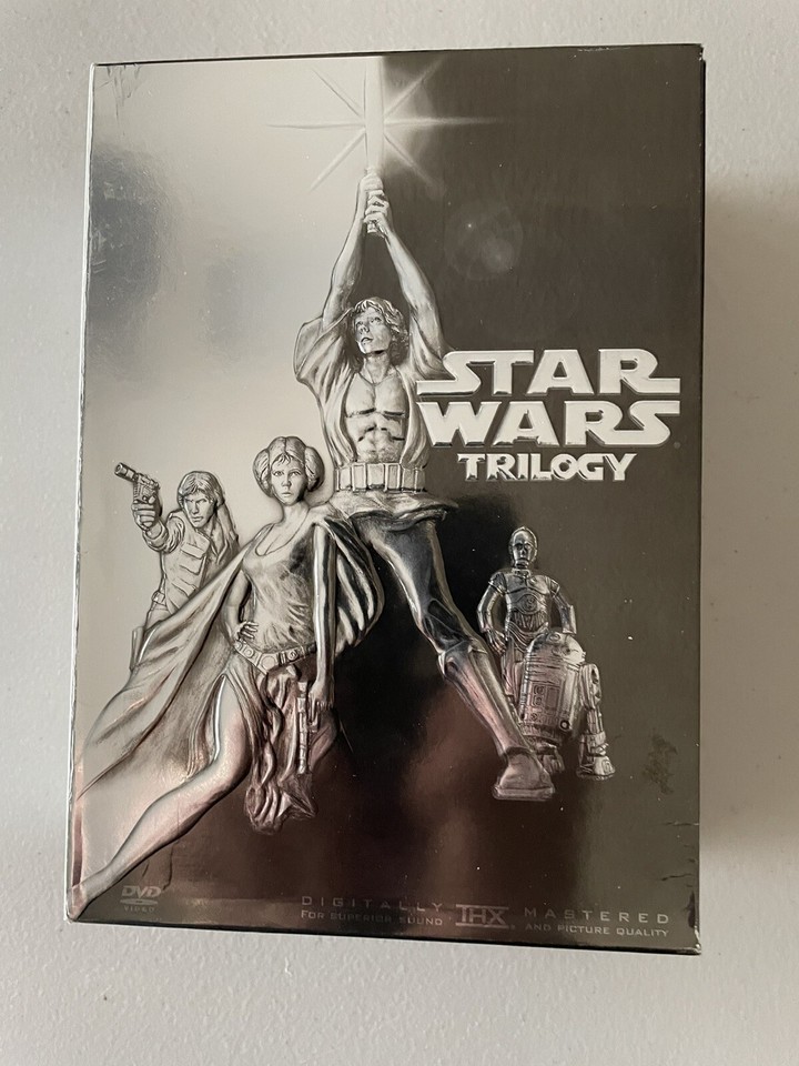 Star Wars Trilogy (DVD, 2004, 4-Disc Set, Widescreen Edition ...