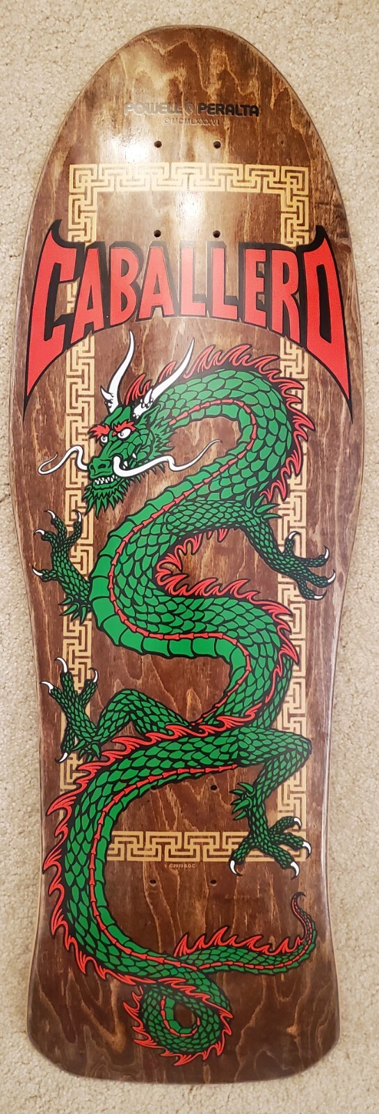 Powell Peralta Dragon Skateboard Deck Cabellero-Brand New | eBay