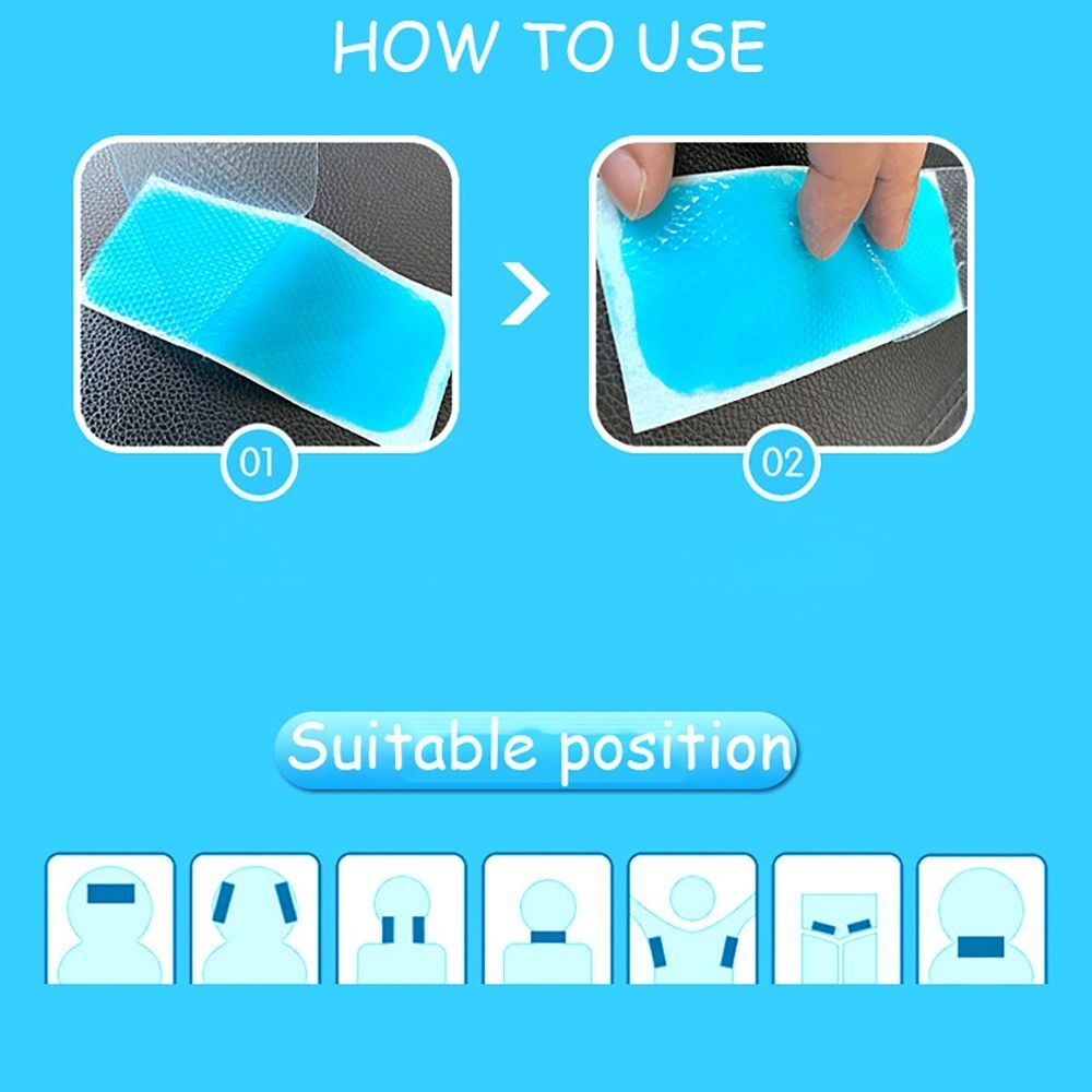 Sticker Summer Cooling Body Heat Dissipation Cooling Patches Fever ...
