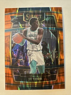 2021-22 Select JT Thor Orange Flash Prizms #78 Charlotte Hornets | eBay