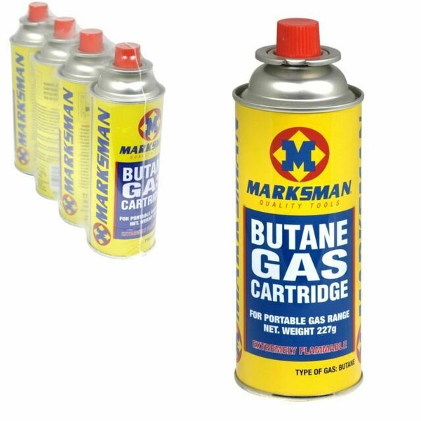 Marksman Butane Gas - 4 Pack for sale online | eBay