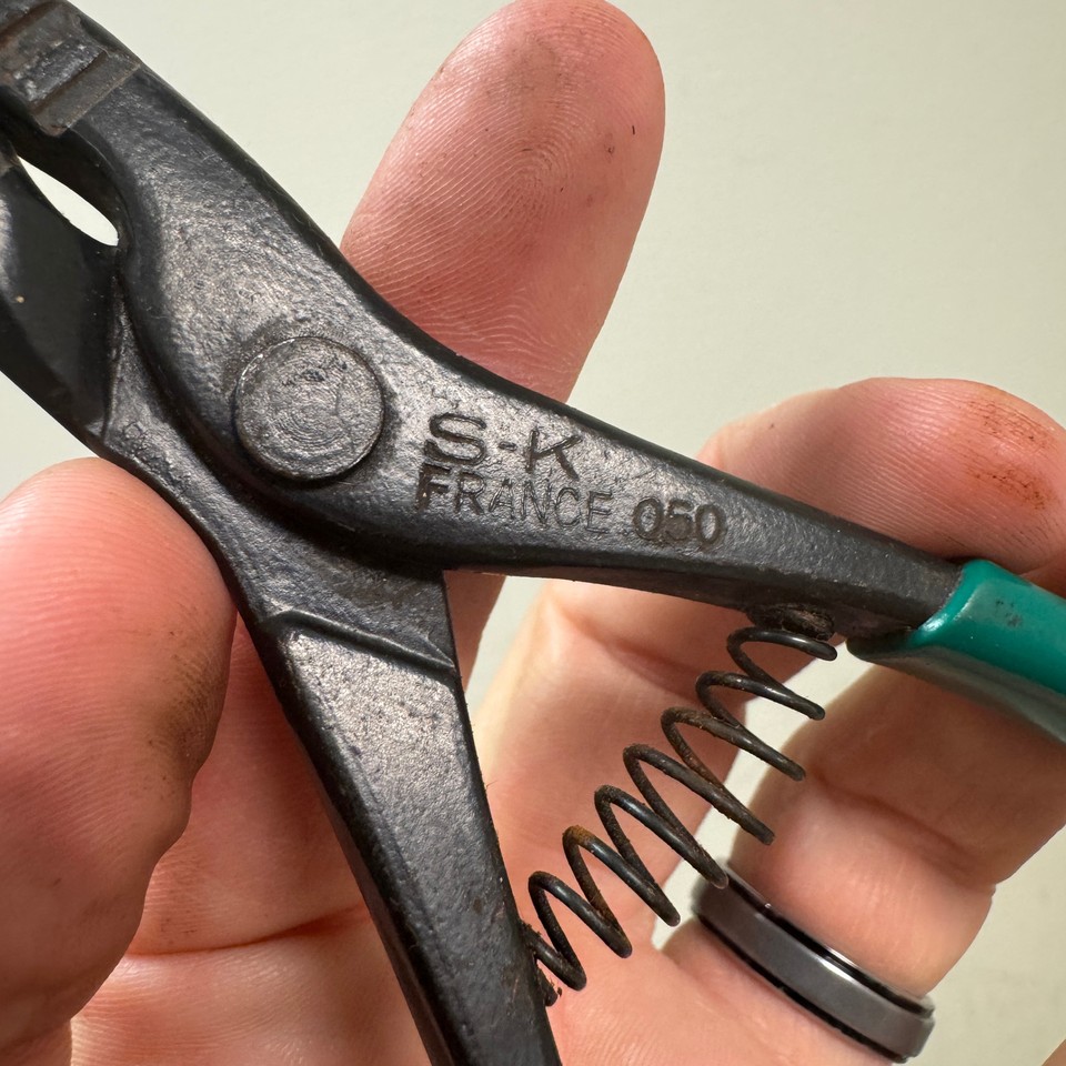 VTG S-K Tools 7651 050 Spring Loaded Snap Ring Spreader Pliers SK | eBay