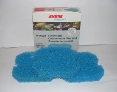 EHEIM 2616221 PROFESSIONAL 2222/24 Coarse Filter pad 3 Pack, Experience ...