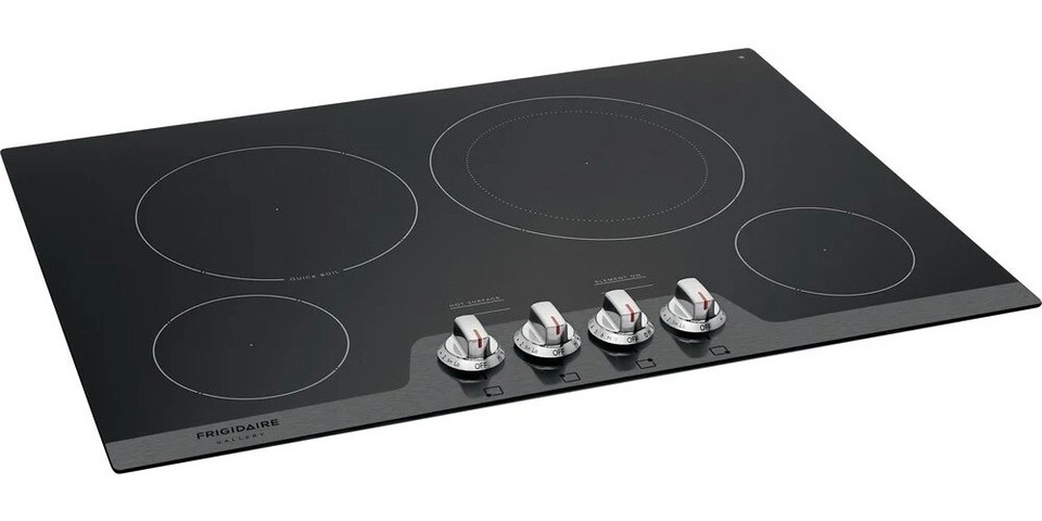 Frigidaire FGEC3048US 30" Stainless 4 Element Electric Cooktop NIB ...