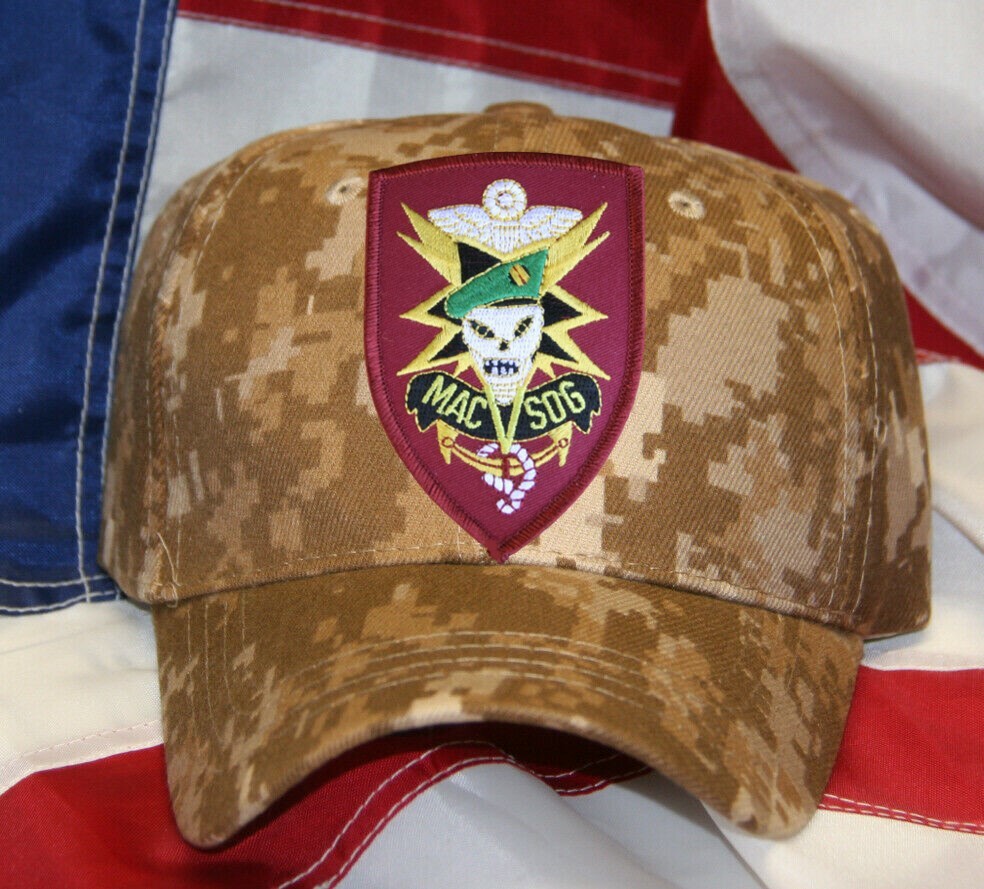MAC SOG MACV VIETNAM HAT US ARMY NEW CAP NAM WOWAH VETERAN SKULL ...