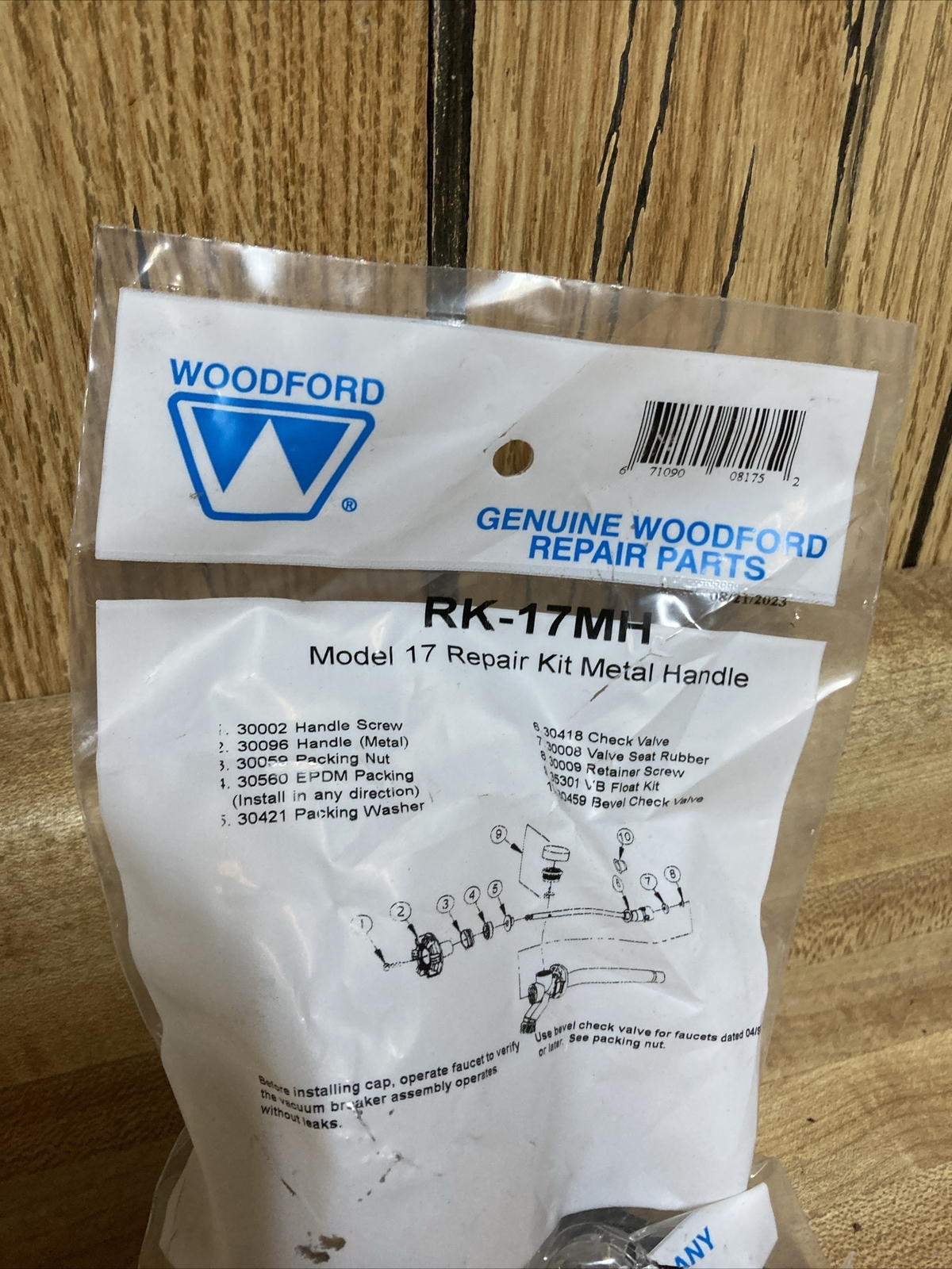 Woodford 17 Repair Kit (RK-17MH) for sale online | eBay