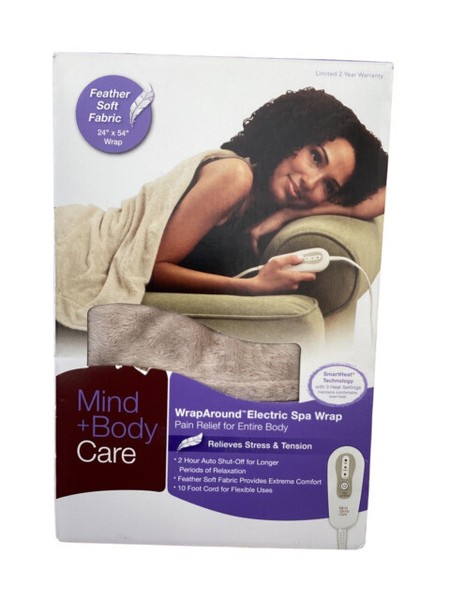 Kaz SoftHeat Mind & Body Electric Spa Wrap (HEW3000) for sale online | eBay