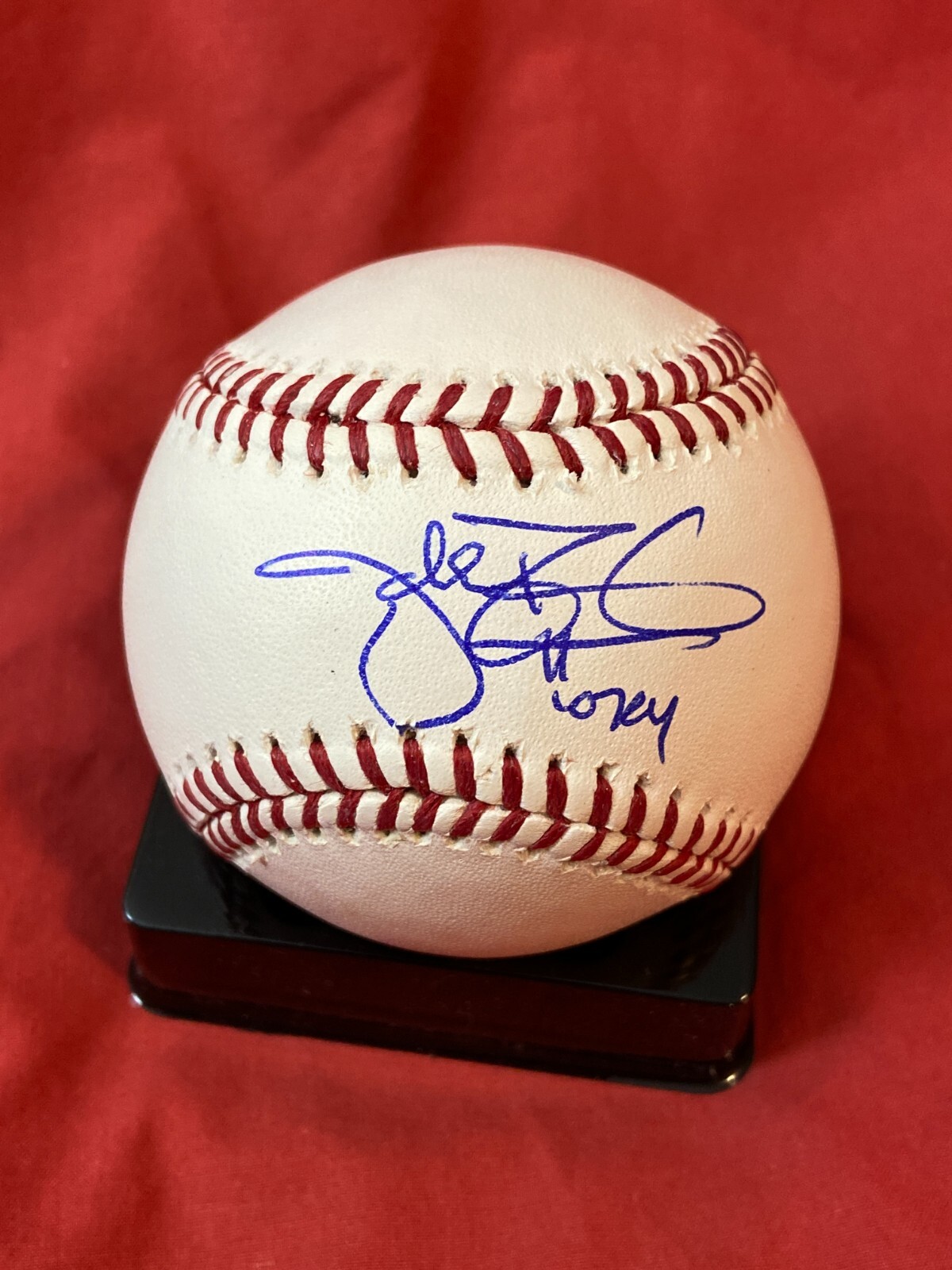 JAKE PEAVY AUTOGRAPHED SIGNED MAJOR LEAGUE BASEBALL "07 CY" SAN DIEGO ...