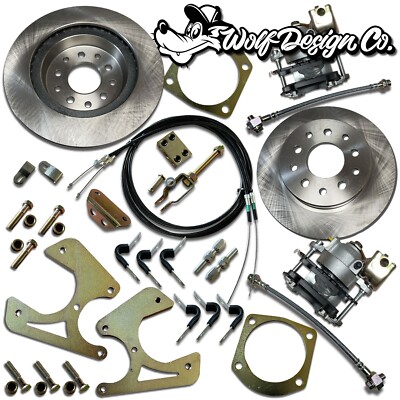 Pontiac GTO Tempest & LeMans Rear Disc Brake Conversion Kit Rotors | eBay