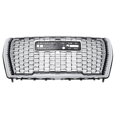 Front Upper Grille Chrome For 2021-2024 GMC Yukon/Yukon XL Denali ...