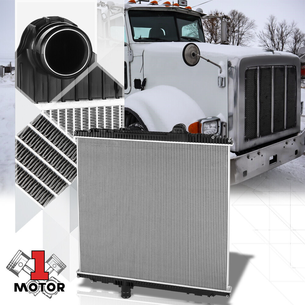 [2-Row] OE Style Aluminum Core Radiator for 08-15 Kenworth T800 ...