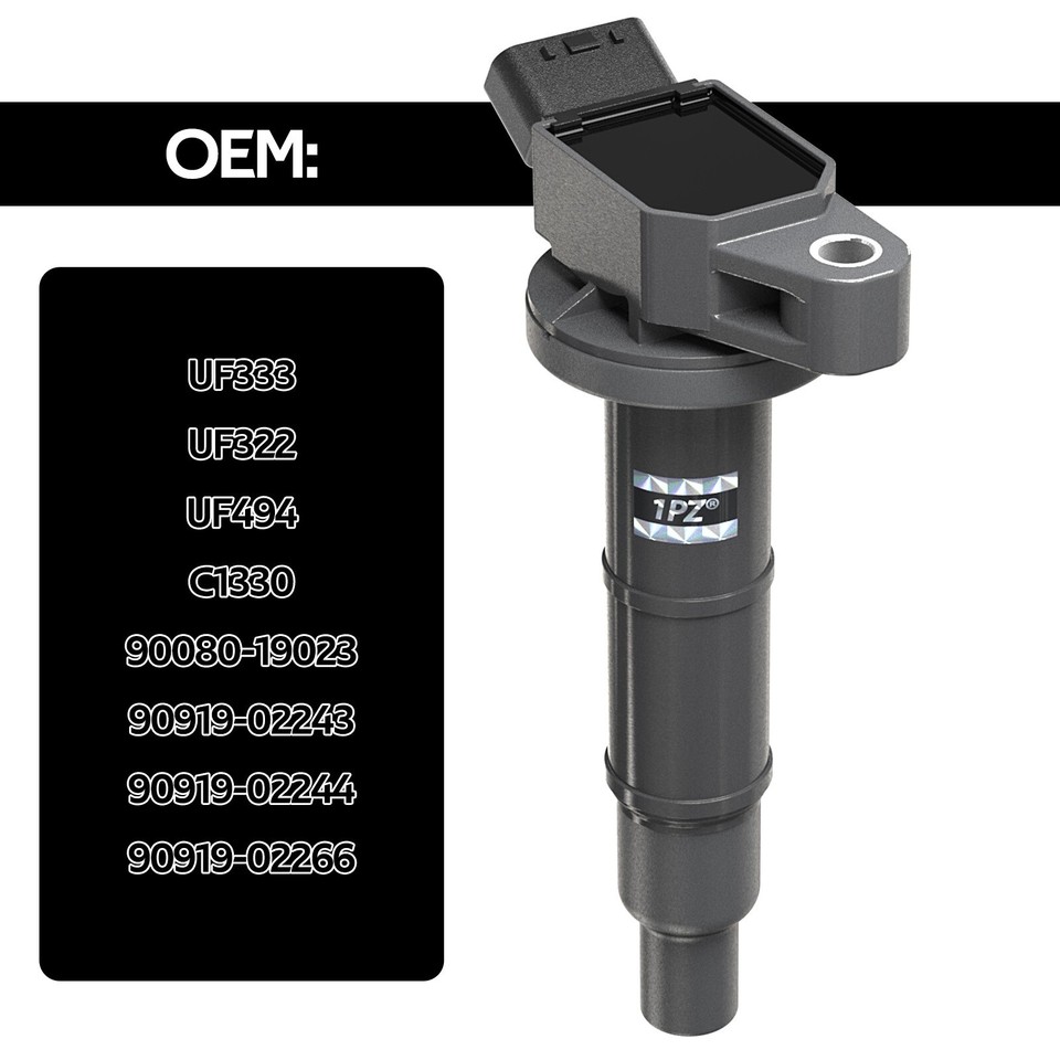 4 x Ignition Coil For OEM 90919-02244 DENSO 673-1307 Toyota Camry ...