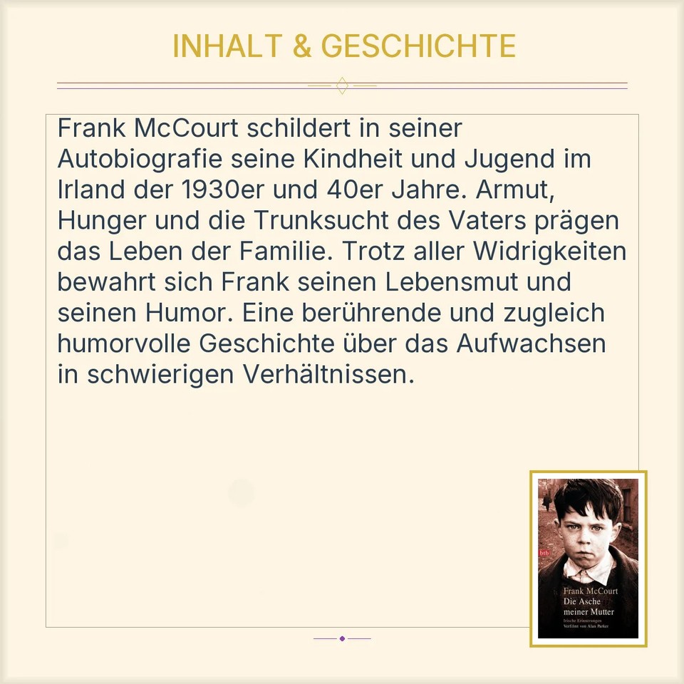 Frank McCourt: Le Ceneri di Angela, Autobiografia Irlandese | eBay