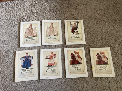 American Girls Collection 1774 Features Felicity Set of 7 Books 1-5 ...