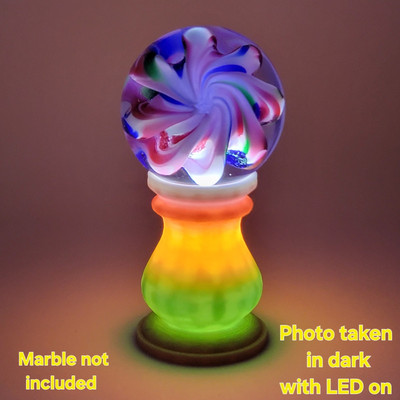 LED Marble Display For 1.5 - 2" Marbles - Luminous Glow In The Dark | eBay