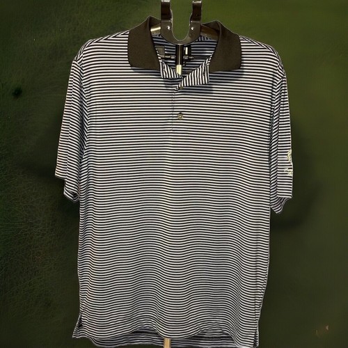Footjoy Trump National Bedminster Dark/Light Blue Stripes Stretchy Golf ...