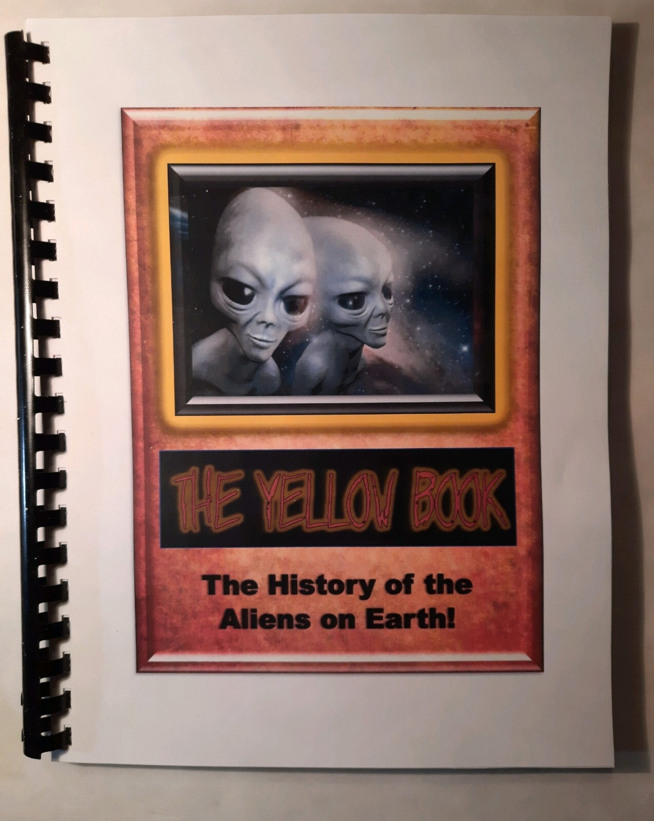 YELLOW BOOK: History of the Aliens on Earth! | eBay