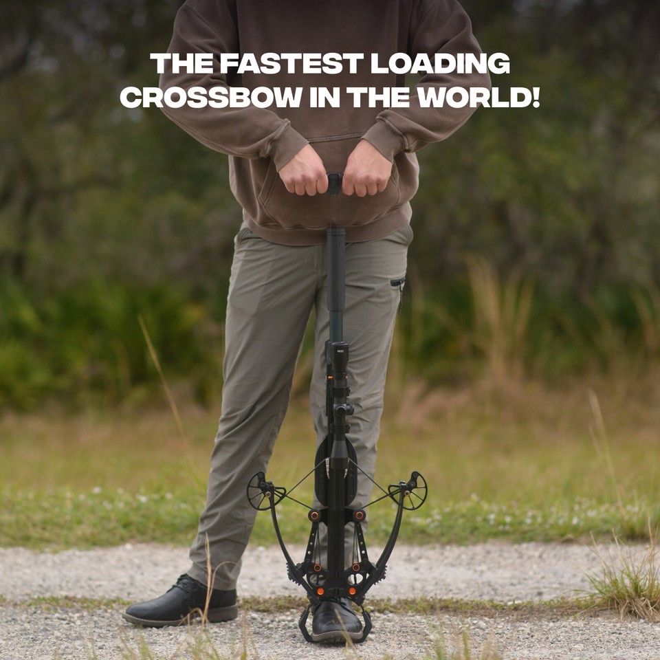 BALLISTA MegaBat Crossbow for Hunting & Fishing - Fast 420 fps ...