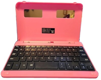 RCA Tablet Keyboard Pink Case 7” Model RKT773P | eBay