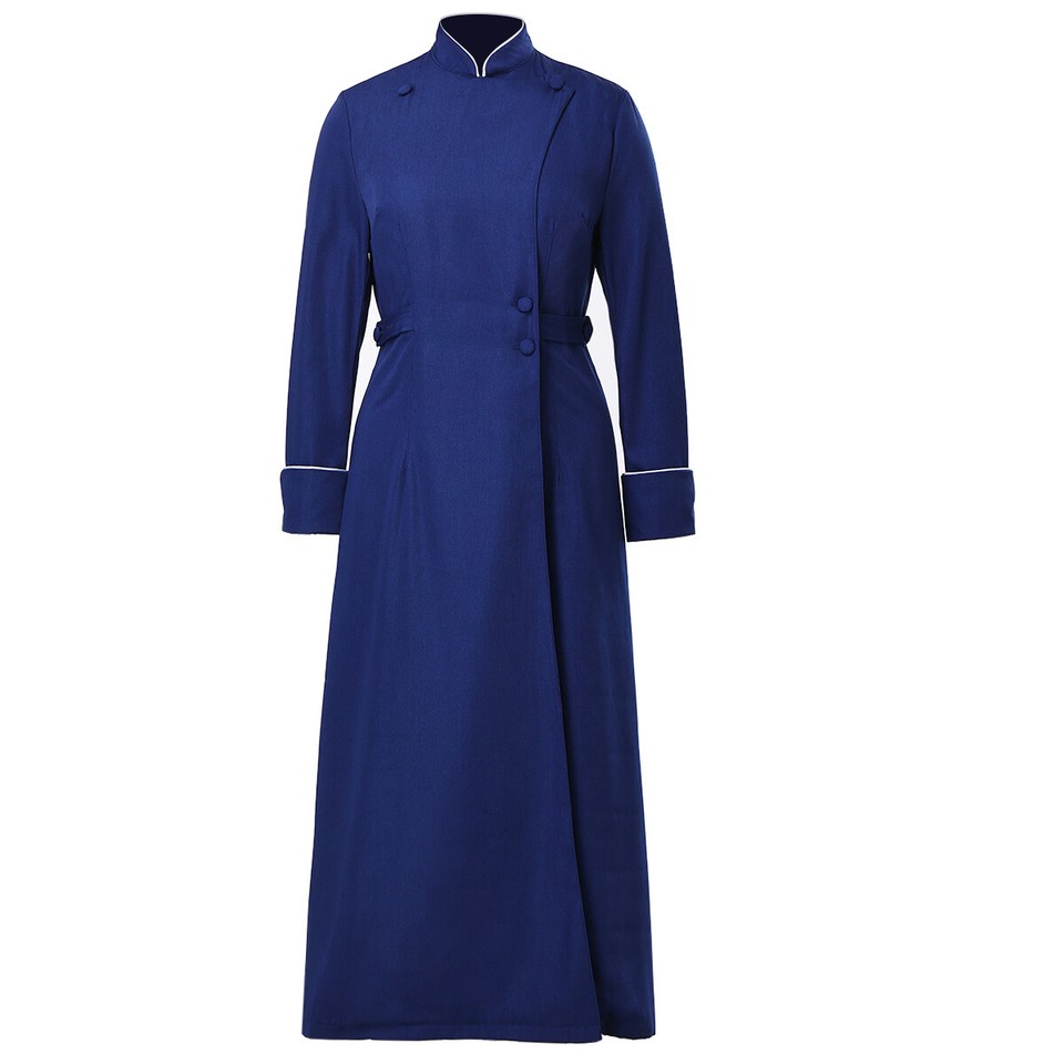 Woman's Clergy Cassock Minister Ladies Robe Clergy Pulpit Liturgical ...