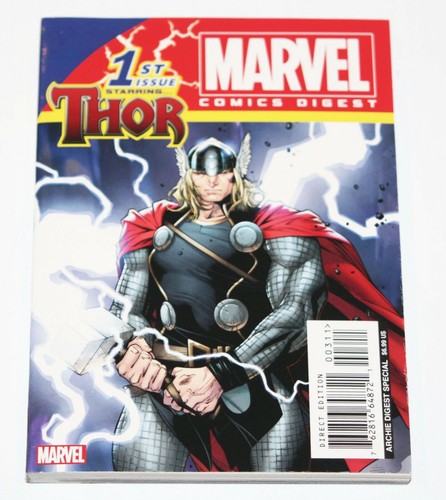 Marvel Comics Digest #2 Mighty Thor Special 2017 Mini Comic Archie ...