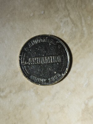 Andamiro for Ultimate Happiness of All Coin Pusher Token 24mm 1992 | eBay
