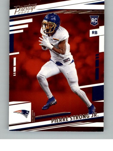 2022 Panini Prestige Pierre Strong Jr. 384 RC New England Patriots | eBay