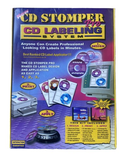 CD Stomper Pro CD Labeling System Kit - Brand New! | eBay