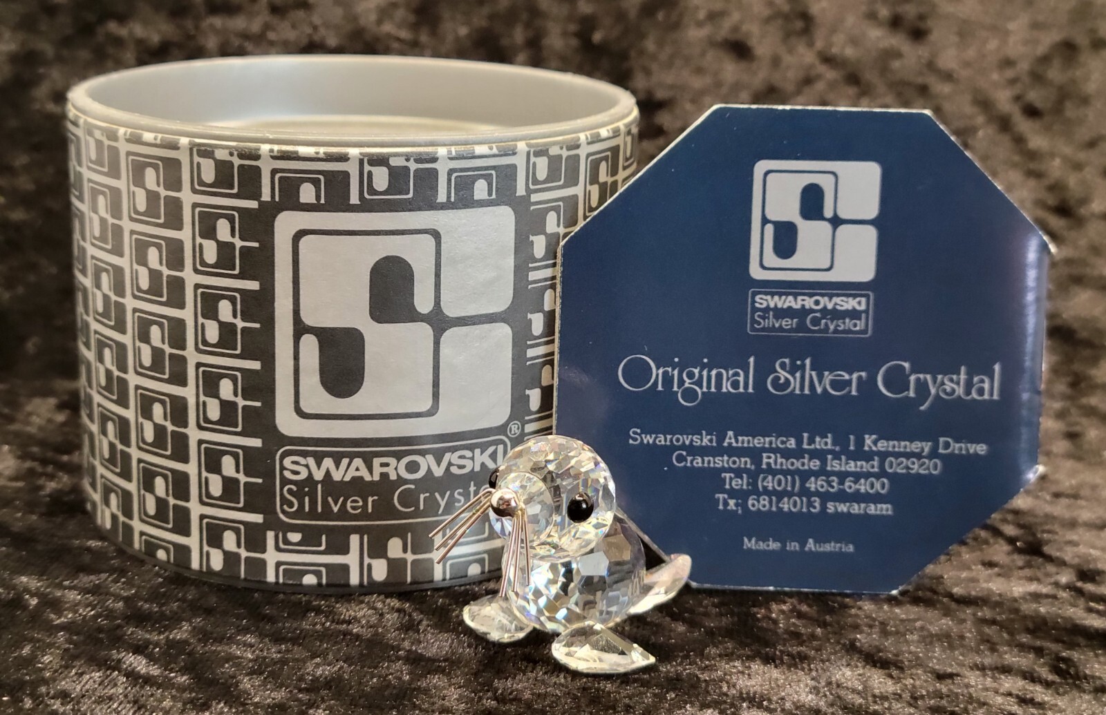 Swarovski Crystal * Miniature Seal * A 7663 NR 46 * 012530 | eBay