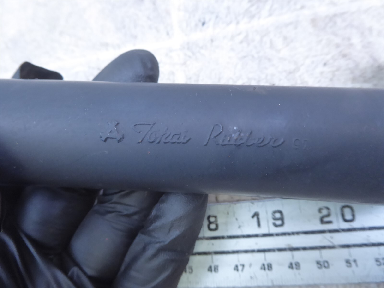 1959-62 Honda C100 Super Cub 50CC H341-3) Tokai Rubber air intake duct ...