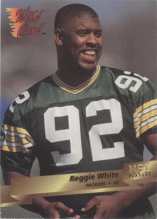 1993 Wild Card Reggie White #132 for sale | eBay