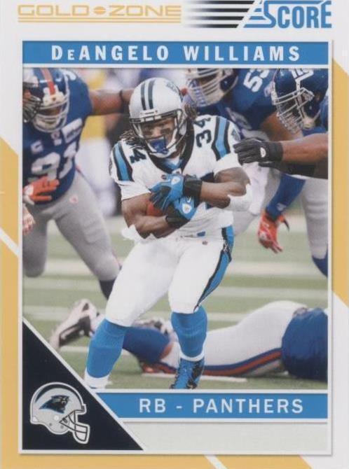2011 Score - DeAngelo Williams #41 Gold Zone for sale online | eBay