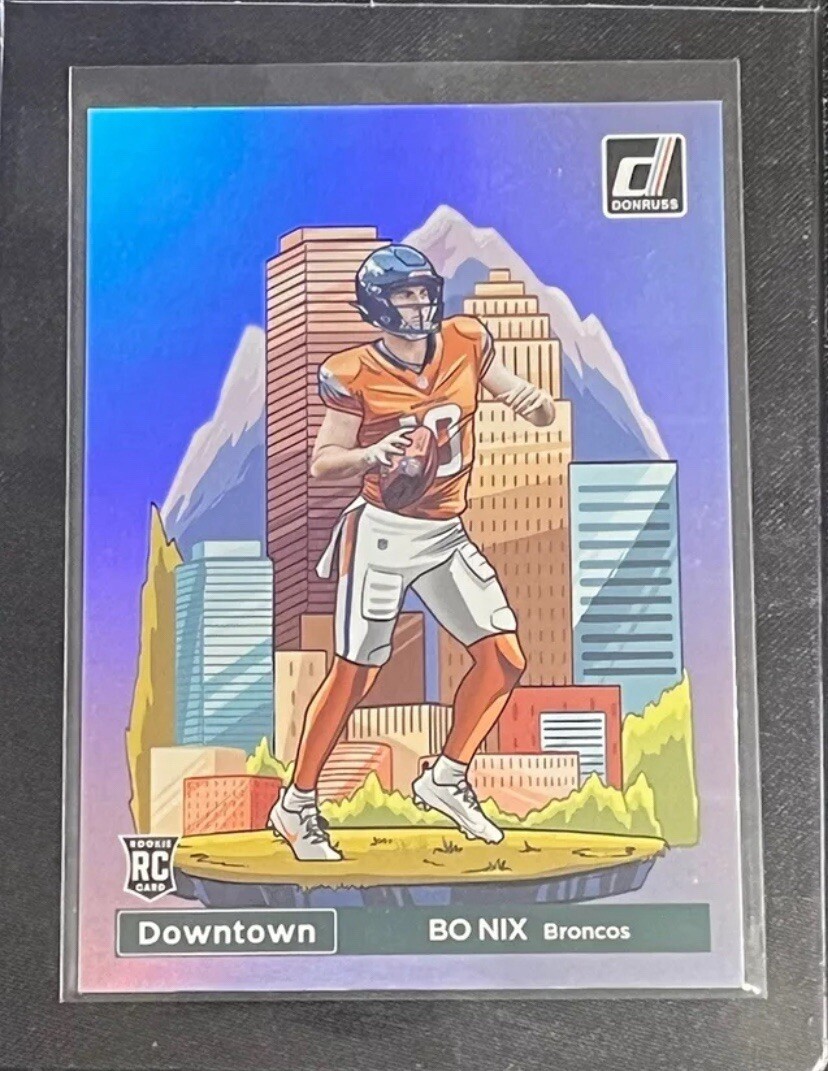BO NIX 2024 Panini Donruss - Downtown! #19 Case Hit SSP (Regular Size ...