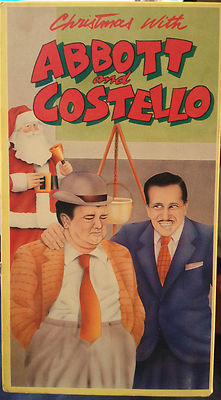 Christmas with Abbott and Costello (VHS) 1952 Colgate Comedy Hour Xmas ...