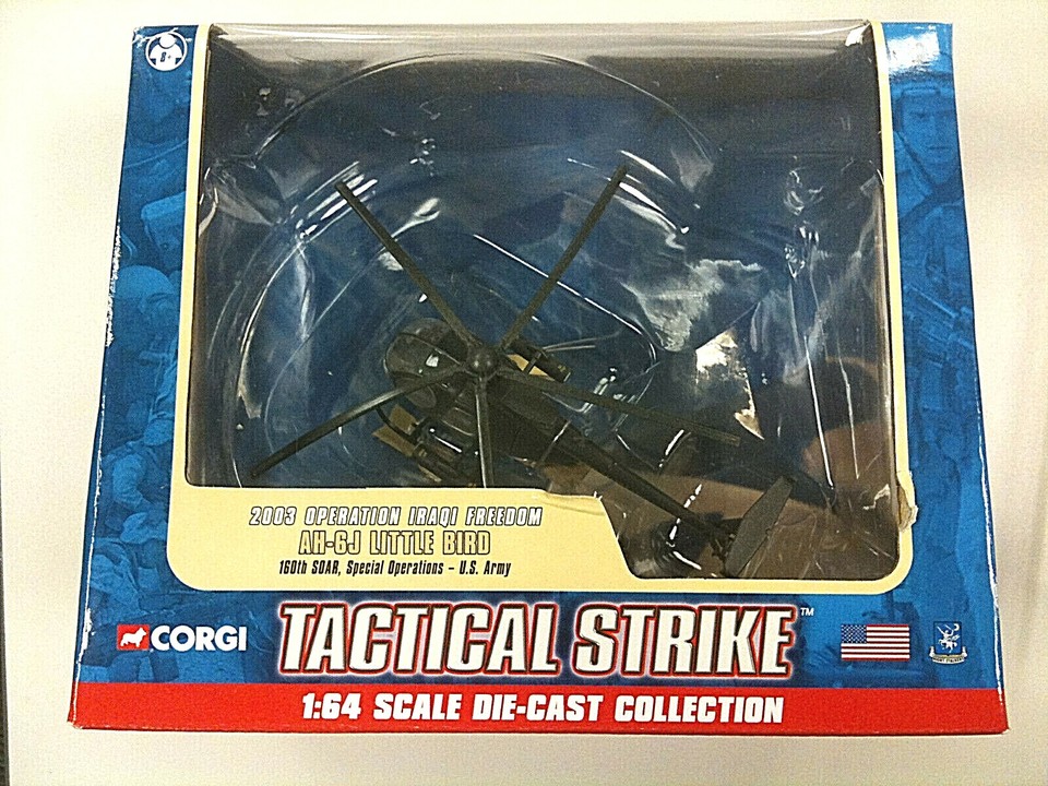 Corgi Tactical Strike McDonnell Douglas AH6J Little Bird Helicopter US ...