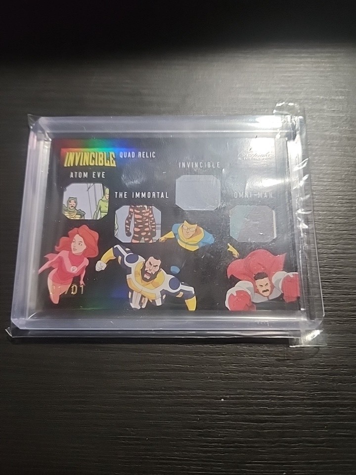 Invincible Keepsake Card 1 Of 1 Extremely RARE QUADRUPLE PATCH! | eBay