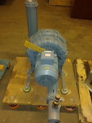 New FPZ SCLK08TD MOR Lateral Channel Blower w/IEC 34-1 11/12.7 Kw 400/ ...