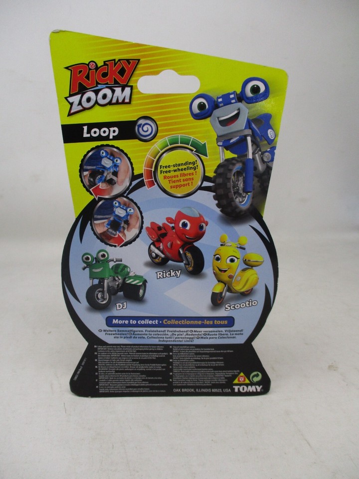Ricky Zoom Loop 3" Motorcycle Figure | eBay