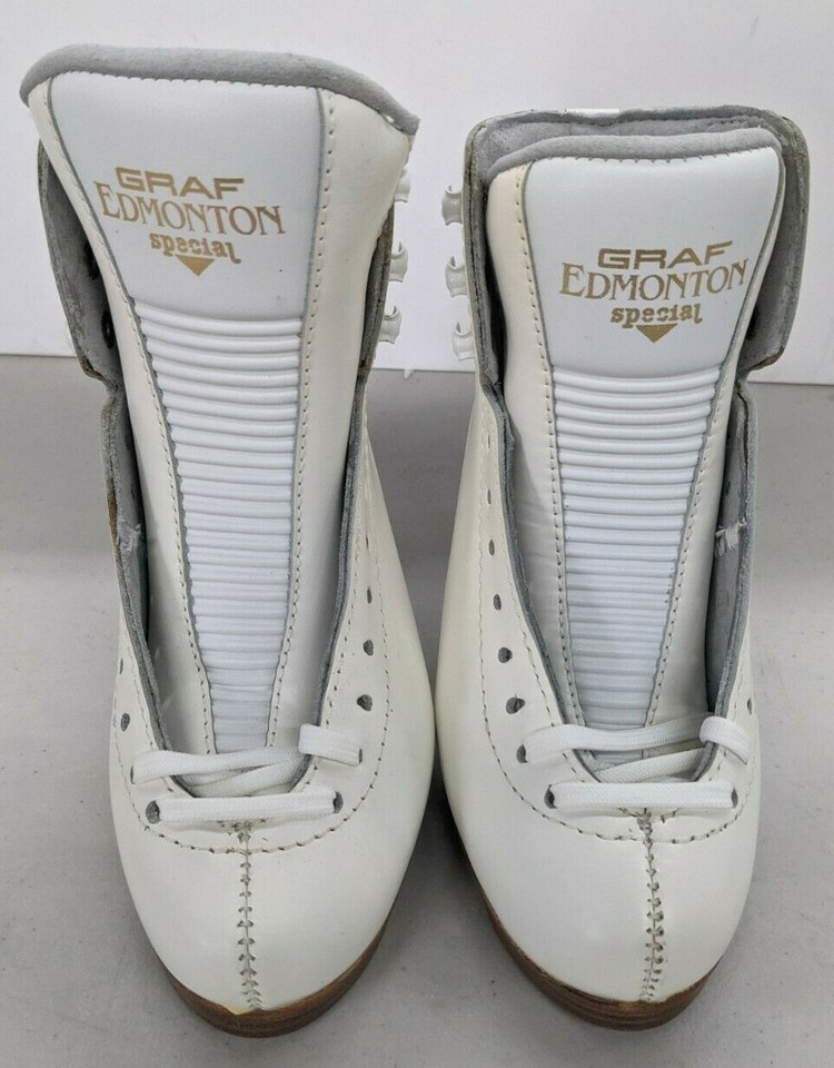GRAF Edmonton Special Girls Figure Skate Boot White 1.0 L NEW | eBay