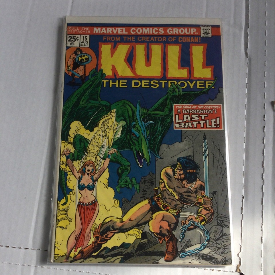 Kull The Destroyer 14,15,16,18,20 VG Marvel | eBay