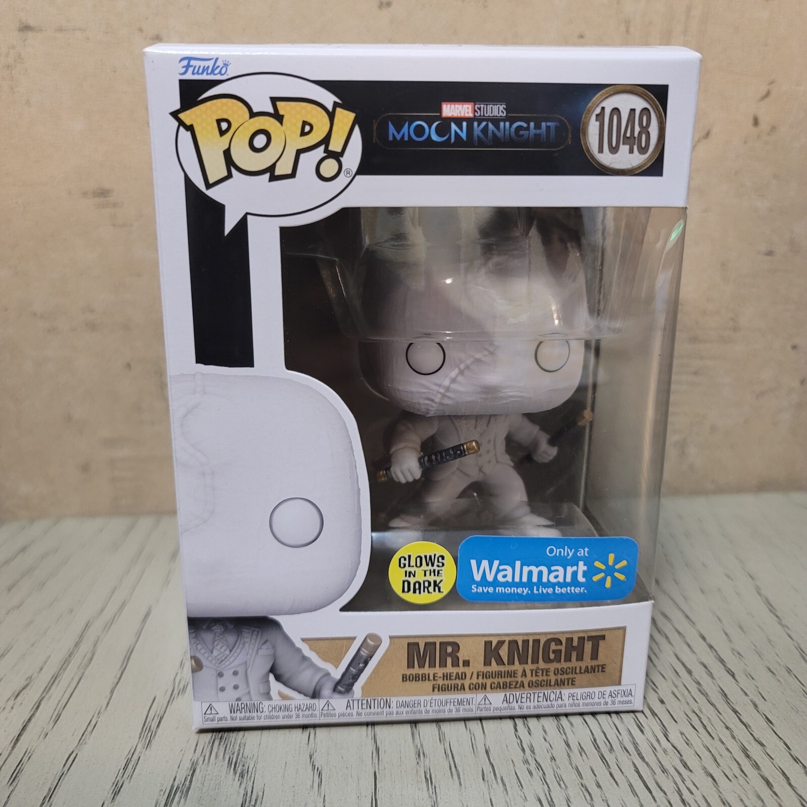 Funko POP! #1048 Mr. Knight Walmart Exclusive GITD Excellent Condition ...