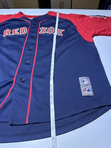 Majestic Jonathan Papelbon #58 Boston Red Sox Vintage Baseball Jersey ...