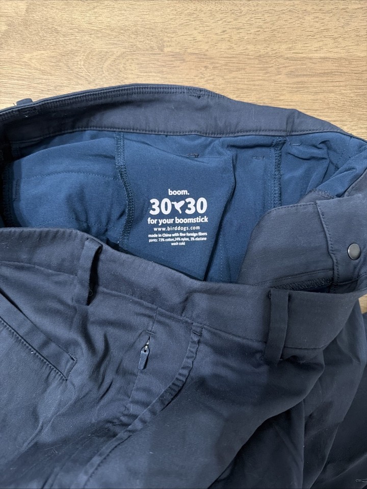 Bird Dogs Mens Gray Boomstick Pants 30x30 Golf Performance Neutral Golf ...