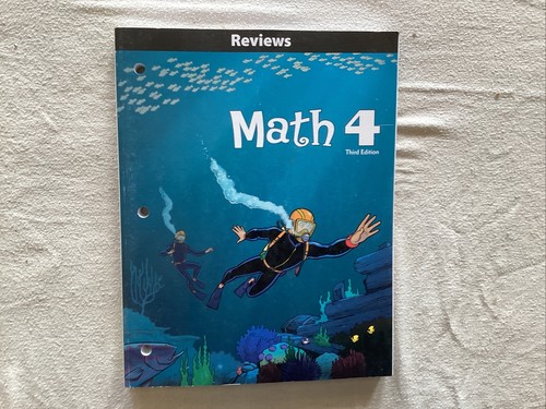 BJU Press - Math 4 Student Reviews (3rd ed.) 260158 | eBay